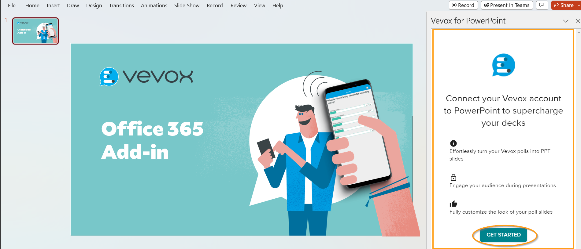Authentication code login for PowerPoint – Vevox helpsite