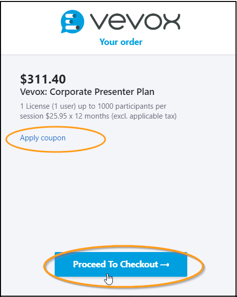 How do I upgrade my account? – Vevox helpsite