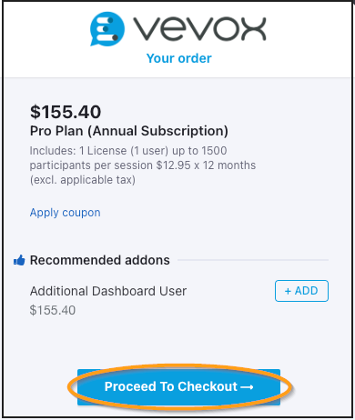 How do I upgrade my account? – Vevox helpsite