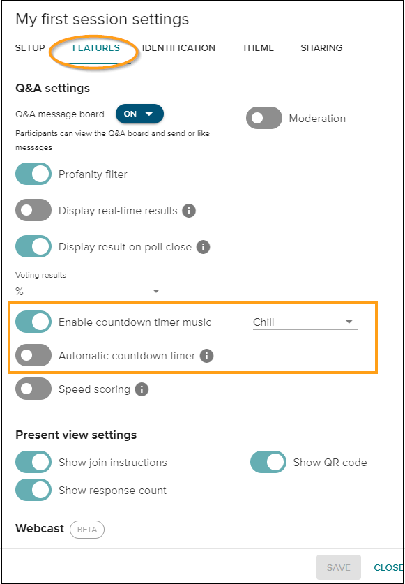 Add a countdown timer to my polls in PowerPoint – Vevox helpsite