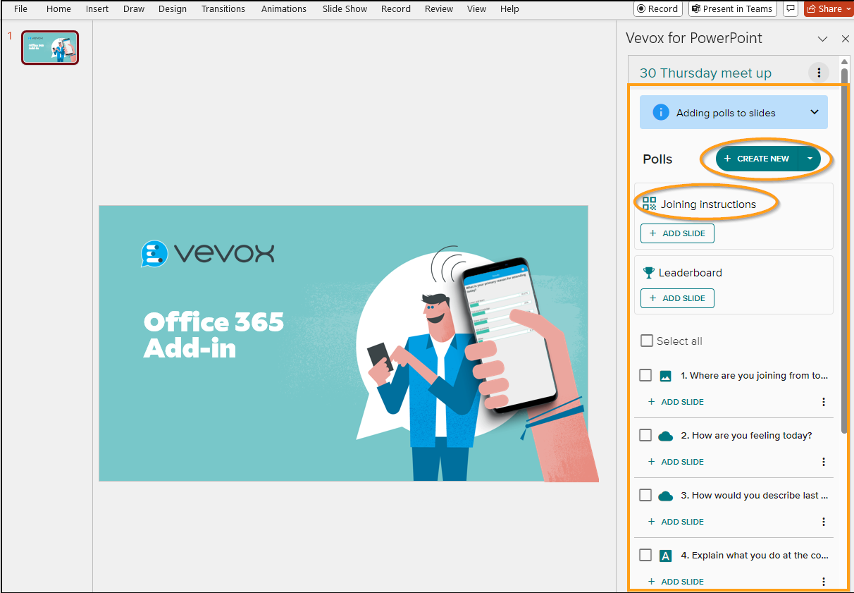 Authentication code login for PowerPoint – Vevox helpsite