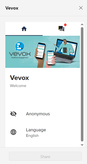 Screen sharing in Teams – Vevox helpsite