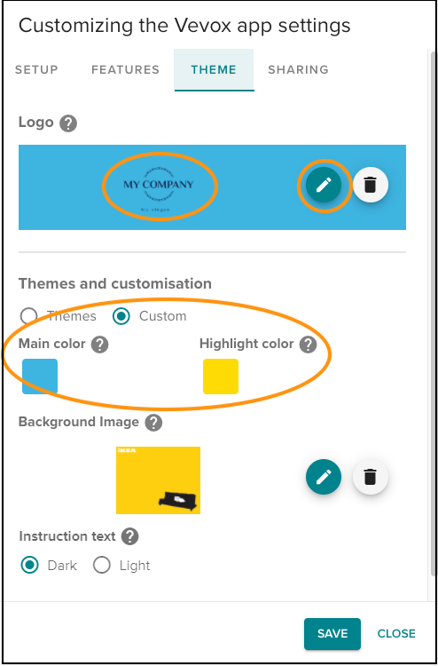 Customizing the look and feel of Vevox – Vevox