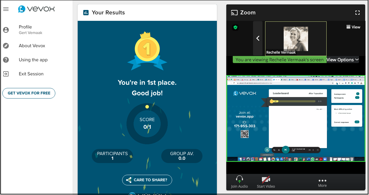 Vevox & Zoom integration – Vevox helpsite