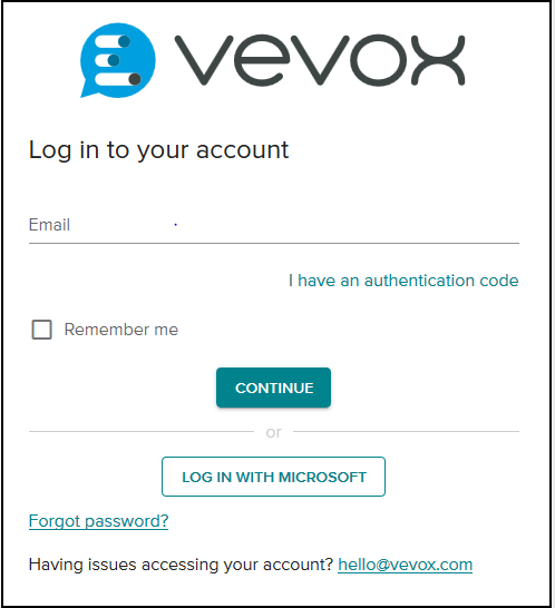 Logging into the PowerPoint Add-in – Vevox helpsite
