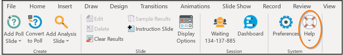 Welcome session / icebreaker template slides for PowerPoint Add-in – Vevox helpsite